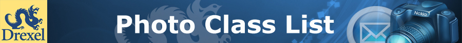 Drexel Photo Class List - Login